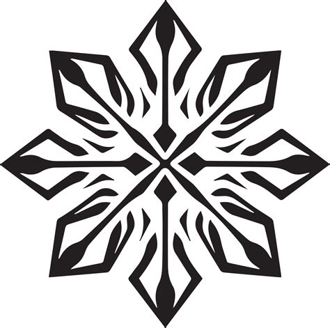Snowflake In Flat Style Isolated On Background 25662944 Png