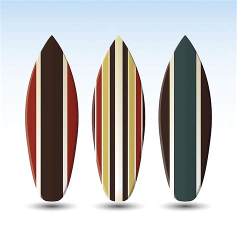 Vectores E Ilustraciones De Tabla Surf Madera Para Descargar Gratis