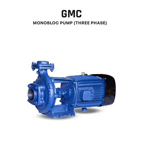 Kirloskar Gmc Fire Monoblock Pump Three Phase Model Gmc 134 1 Hp At