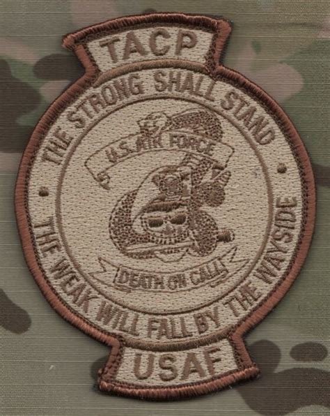 Afsoc Tacp Jtac Cct Combat Control Death On Call Vêlkrö Patch Crazy