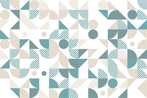 Pastel Color Geometric Block Seamless Pattern 15315181 Png