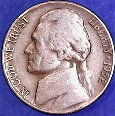 Plain Jefferson Nickel No Mint Mark Number G In Very Etsy