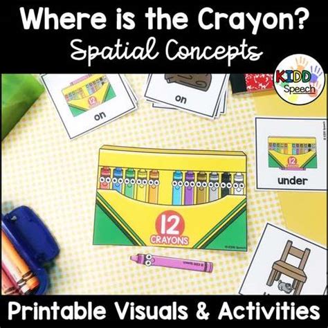Preschool Speech Therapy School Spatial Concepts Printable Activities