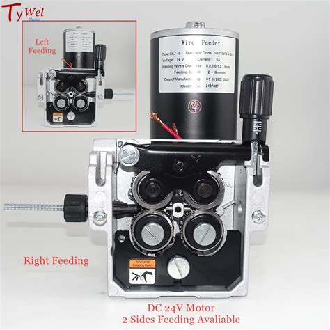 Welding Wire Feeder Dc 24v Rolls Ssj 4c Wire Feed Assembly 50 Off