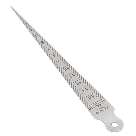 Calibrador De Espesores Calibre Cónico Soldadura De Acero Inoxidable