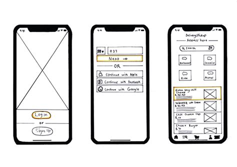 Lo Fi Ux Design Wireframe On Behance