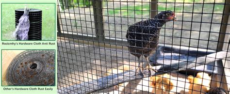Black Hardware Cloth 12 Inch 48x50 Ft 19gavinyl Coated Black Chicken