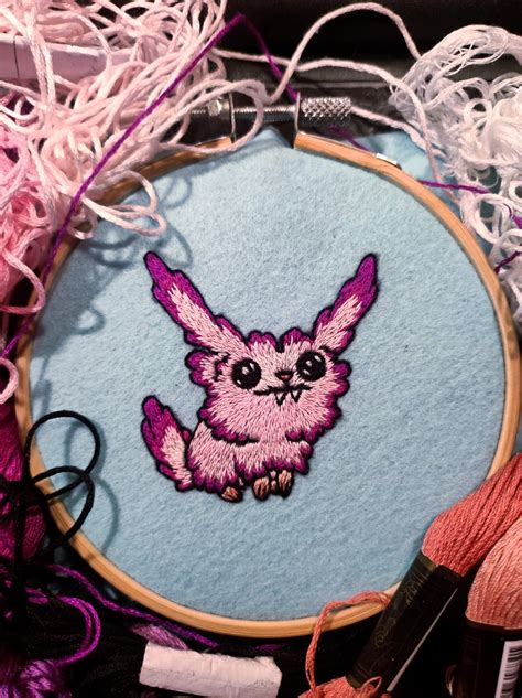 Heya Its New Cuddle Pip Embroidery 💖 Roxygennotincluded