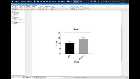 graphpad prism tutorial 2 statistic testing youtube