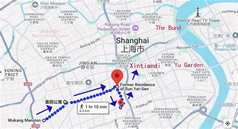 Former Shanghai French Concession Maps And Walking Routes