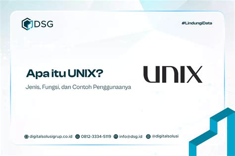 Apa Itu Unix Jenis Fungsi Dan Contoh Penggunaanya