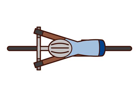 上から見た自転車に乗る人（男性）のイラスト フリーイラスト素材集 Kukukeke