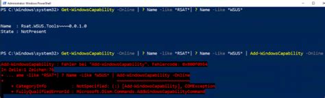 Optionale Features Rsat In Wsus Umgebungen Installieren Windowspro