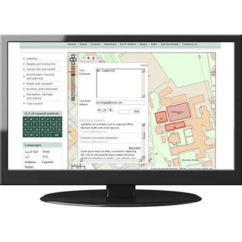 Case Study Gis Web Map Service Open Source Web Mapping