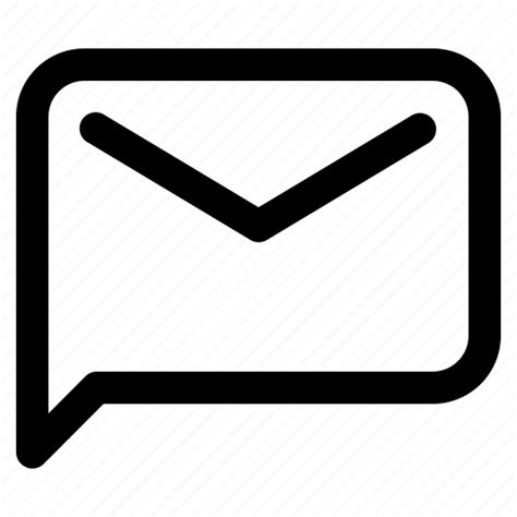 Basic Chat Line Message Ui Icon Download On Iconfinder