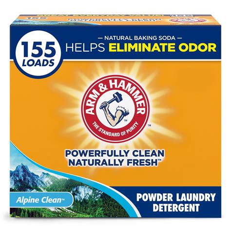 Arm And Hammer Powder Laundry Detergent Alpine Clean 155 Loads C31