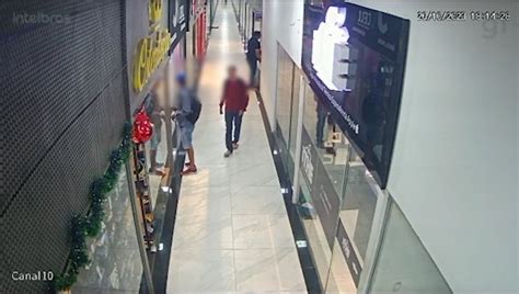 Vídeo Mostra Suspeitos De Assaltar Loja De Celulares Em Shopping De
