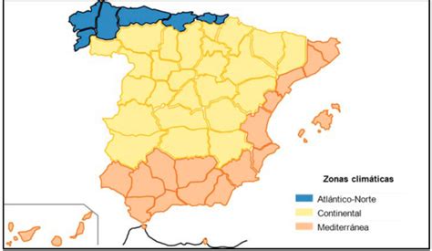 ¿cuáles Son Las Zonas Climáticas De España Blog Sobre Climatización Y Electrodomésticos