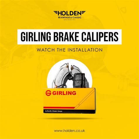 Girling Classic Brake Kits Holden Vintage And Classic