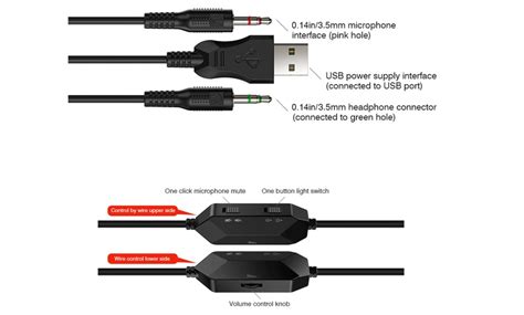 Wired Gaming Headset Led PC Headset With Dynamic Sensory Noise Canceling Groupon