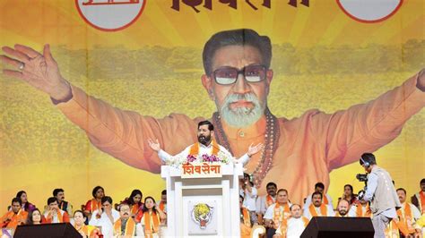 Mumbai Uddhav Thackeray Has Betrayed His Father Says Cm Eknath Shinde