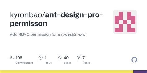 GitHub Kyronbao Ant Design Pro Permisson Add RBAC Permission For Ant Design Pro