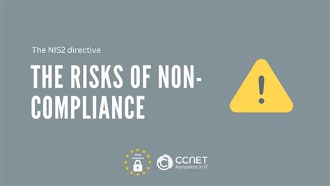 The Risks of Non-Compliance with the NIS2 Directive