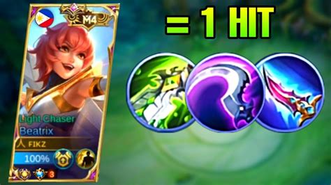Beatrix New Best 1 Hit Build They Think Im Using Cheat 🔥 Youtube