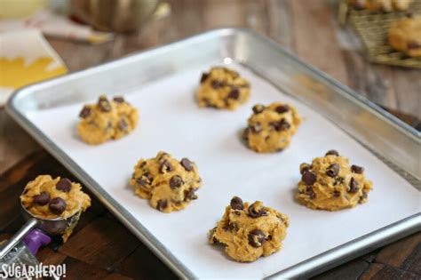 Biscuits à la citrouille avec pépites de chocolat
