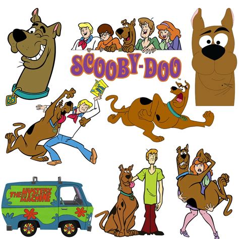 Scooby Doo Design Scooby Doo Png Bundle Scooby Doo Clipart Etsy