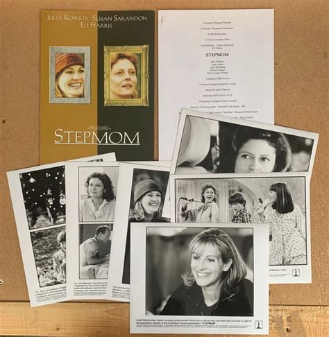 Stepmom 1998 Movie Press Kit Julia Roberts Susan Sarandon Ed Harris £