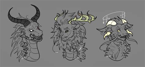 How To Draw Dragon Headshot