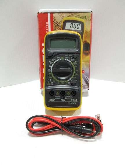 Digital Multimeter With LCD Blacklight To Test AC DC Ammeter Voltmeter OHM And Voltage New