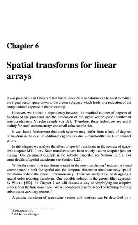pdf spatial transforms for linear arrays dokumen tips