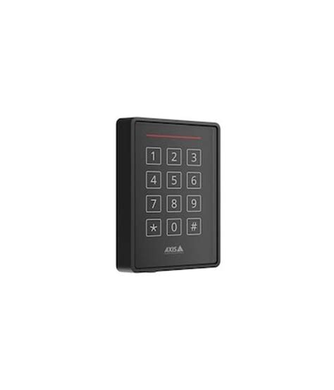 Axis Communications 02145 001 A4120 E A4120 E READER WITH KEYPAD IP66 IK07 RATINGS Nexlar E