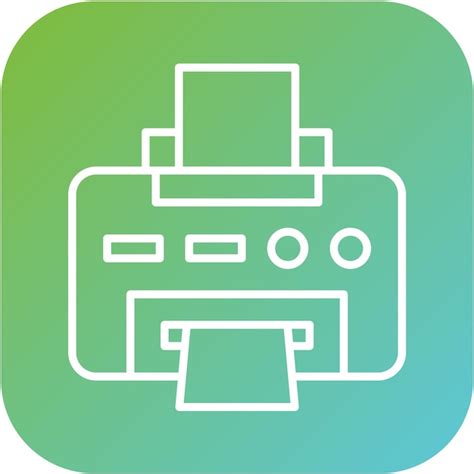 Premium Vector Vector Design Printer Icon Style