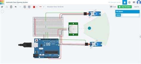 automatic door opening system with arduino my project ideas