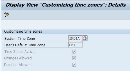 Martin Maruskin Blog Something About SAP Time Zone Of SAP
