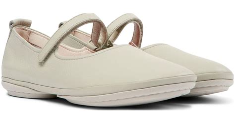 Camper Right Nina Flat In White Lyst