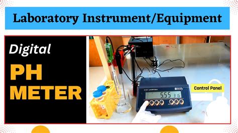 Ph Meter Laboratory Equipment Setup Calibration Applications And