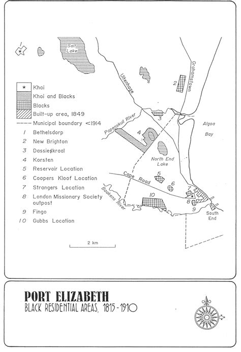 Pe Apartheid City Black Residential Area 1815 1910 The Heritage