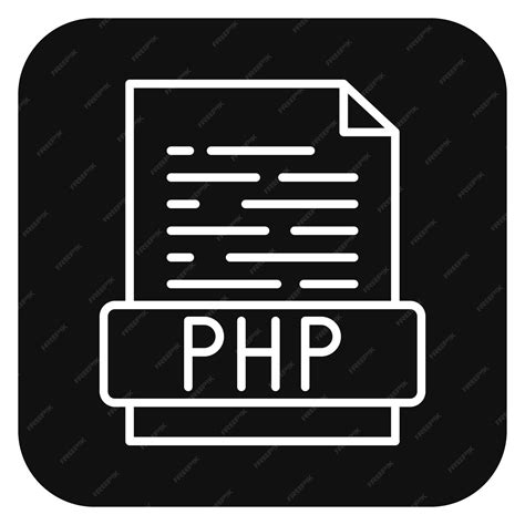 Premium Vector Php File Vector Illustration