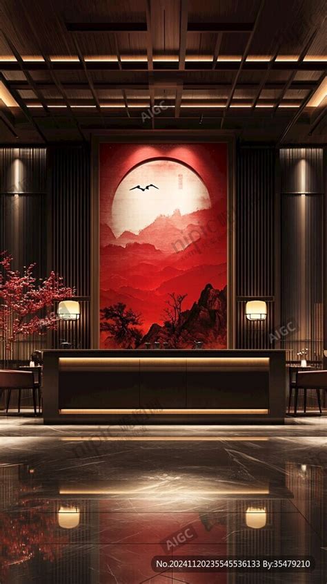 Ai创作图新中式前台 迎客松酒店客厅背景 酒店中式总台 新中式酒店大厅 中式总台 新中式迎宾区 新中式企业前台 酒店前台大型山水挂画 现代酒店迎宾背景画 酒店古风装饰画 新中式前厅 酒店前台