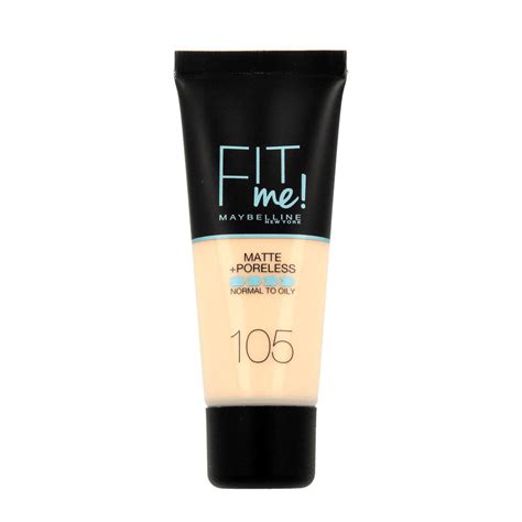 Maybelline New York Fit Me Matte Poreless Liquid Foundation 105