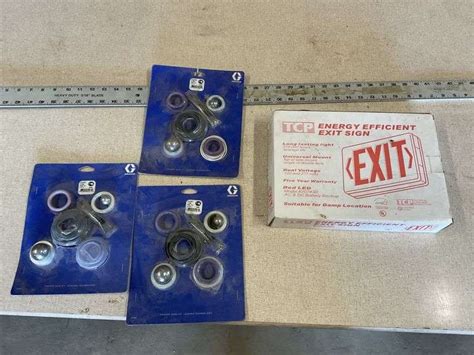 Emergency Exit Sign And Seal Kits Legacy Auction Company
