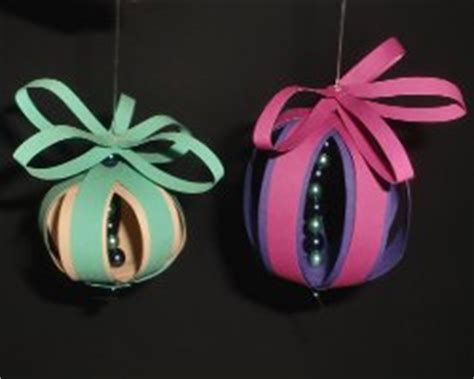 Christbaumkugeln Aus Papier Selbst Basteln Anleitung