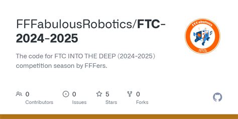 Github Fffabulousrobotics Ftc The Code For Ftc Into The