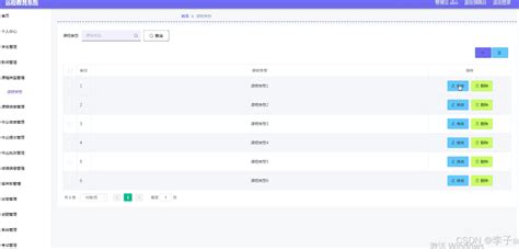 Springbootvue远程教育系统【开题程序论文】 Csdn博客