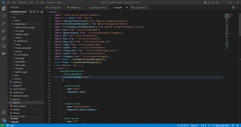 Open The Drawer When I Click On Icon In Custom Header React Navigation