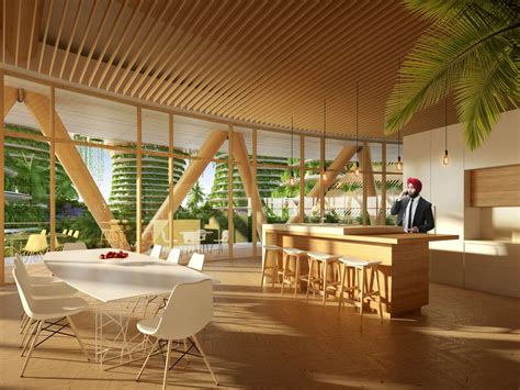 Planean Crear “pueblo Vertical” Futurista Y Autosuficiente